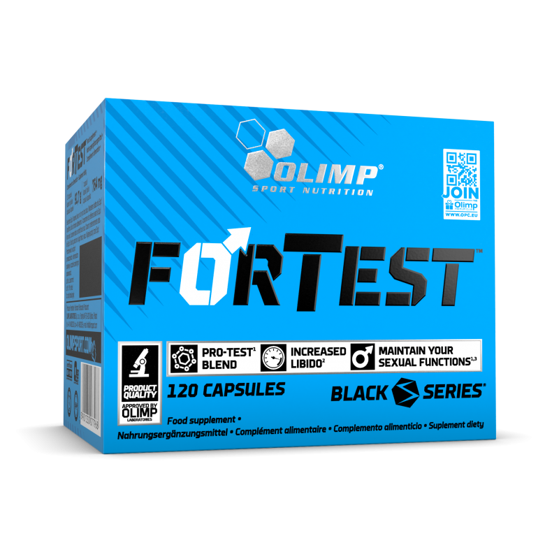 FORTEST 120 Caps - Vaxtarvörur