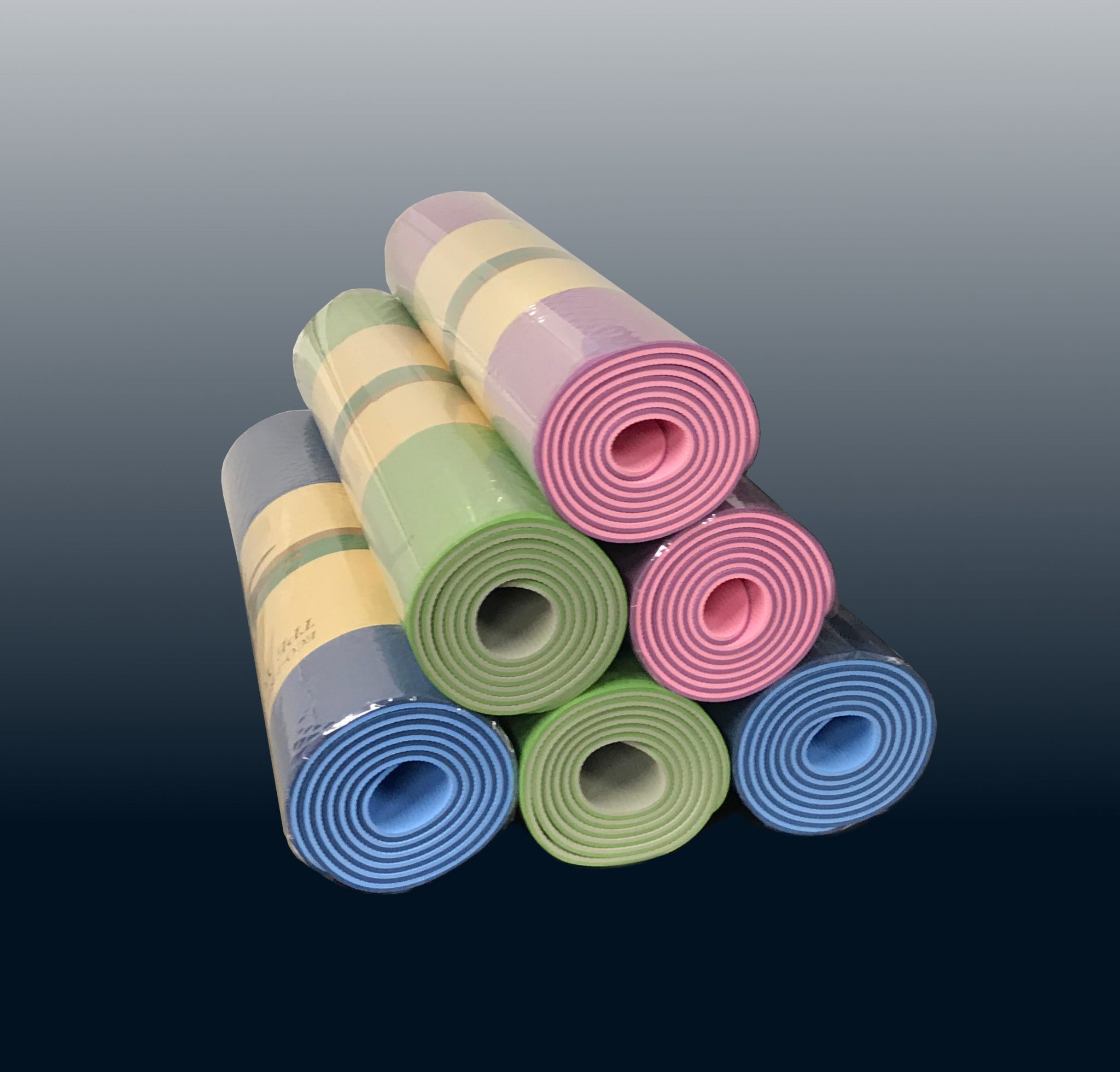 Premium Yoga Mat Eco-friendly TPE Dual Layer - Vaxtarvörur