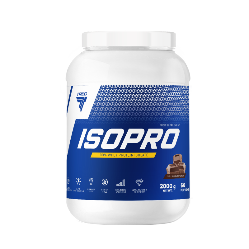 ISOPRO 2000g TRIPLE CHOCOLATE - Vaxtarvörur